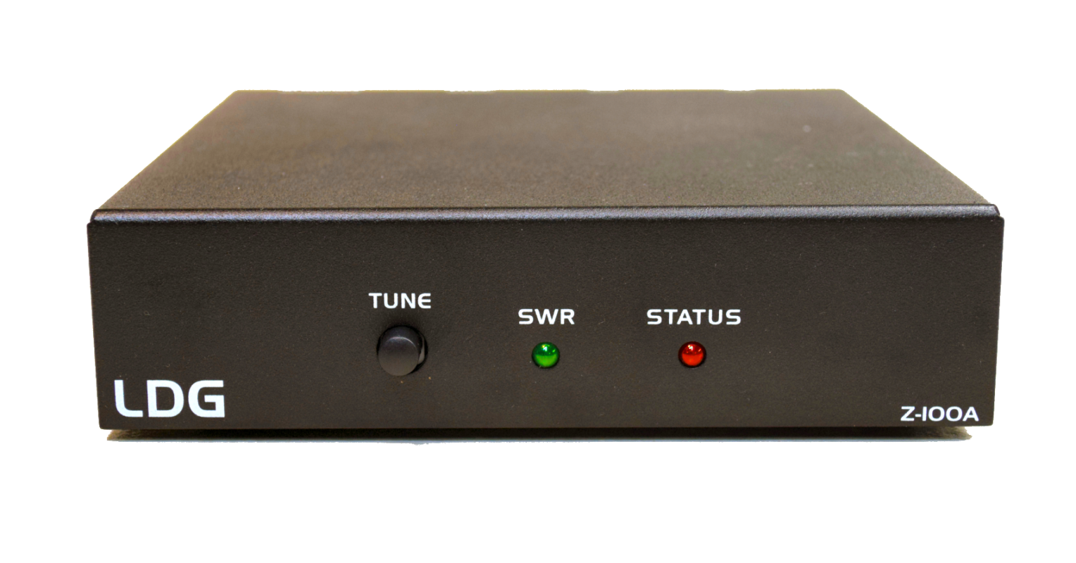 LDG Z-100A with Icom interface, DC wire cable