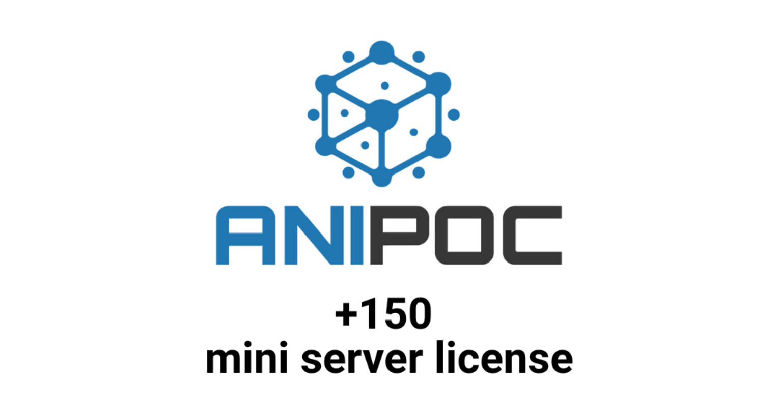 ANIPOC mini server license extension / +150 users
