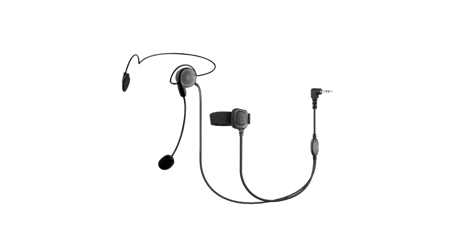 Anico ATH6600-M2 headset with boom microphone and finger PPT button