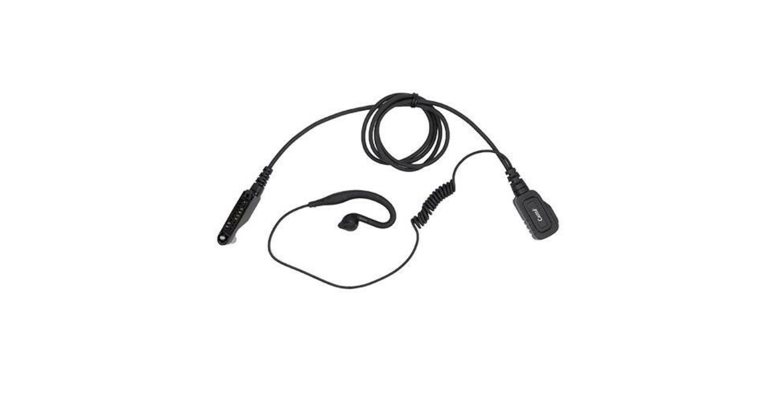 Caltta G-hook earset for eChat E600, E690 PoC transceivers.