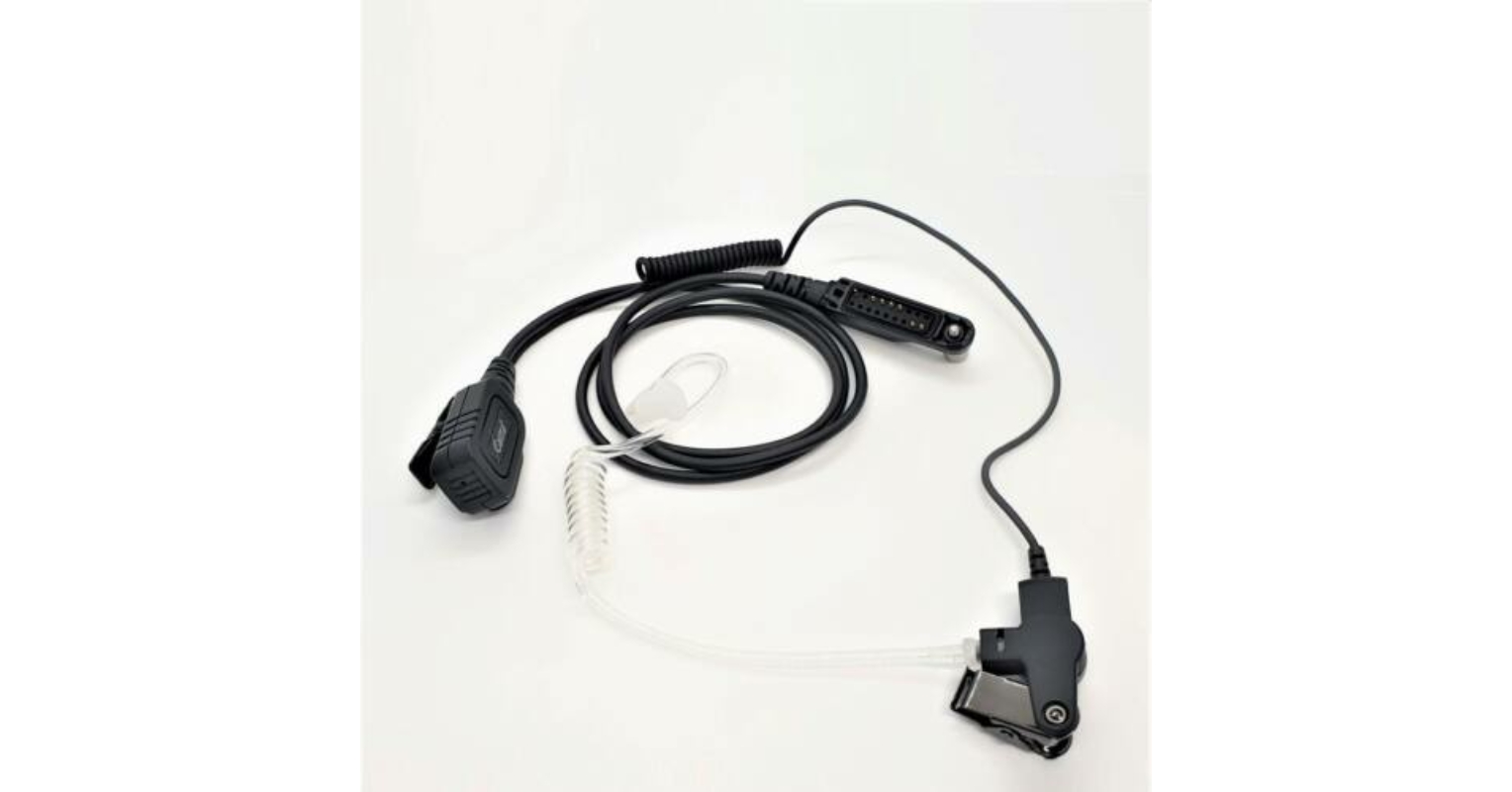 Caltta acoustic tube earset for eChat E600, E690 PoC transceivers.