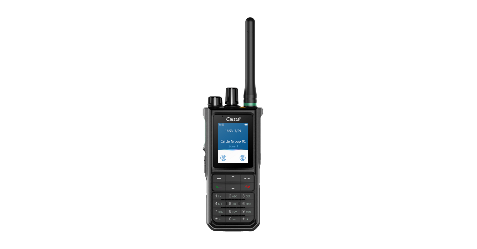 Caltta PH690 400-470MHz DMR handheld radio w. display, Bluetooth, GPS