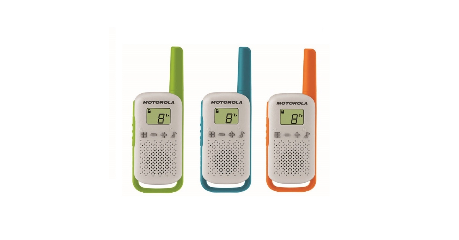 Motorola TALKABOUT T42 TRIPLE PACK WALKIE TALKIE