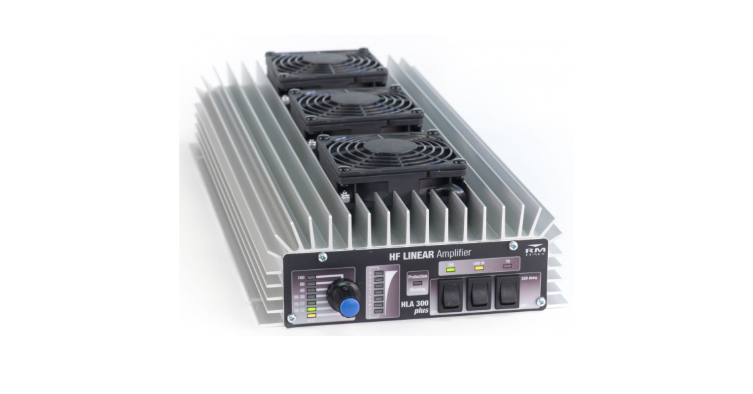 RM ITALY HLA300V PLUS HF linear amplifier 250W ventilator