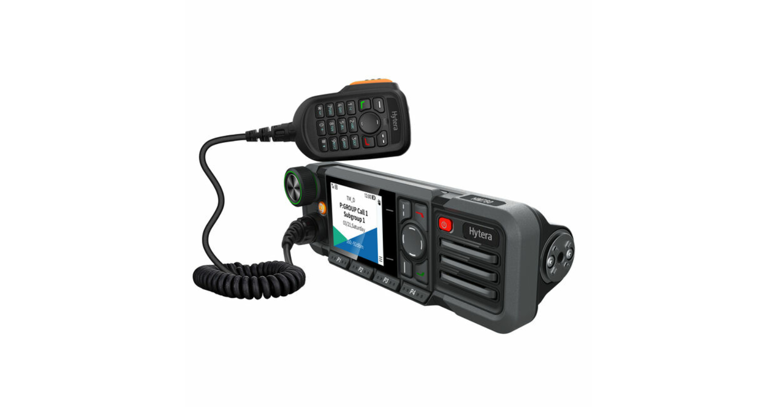 Hytera HM785 UHF DMR mobil adóvevő Bluetooth, GPS