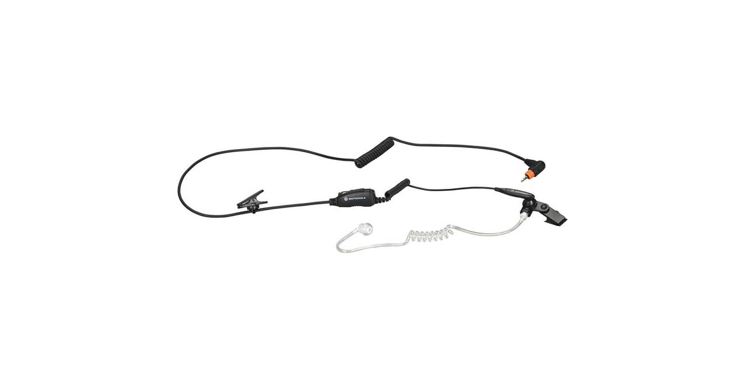 Motorola PMLN7158A Surveillance Earpiece With In-Line Microphone and ...