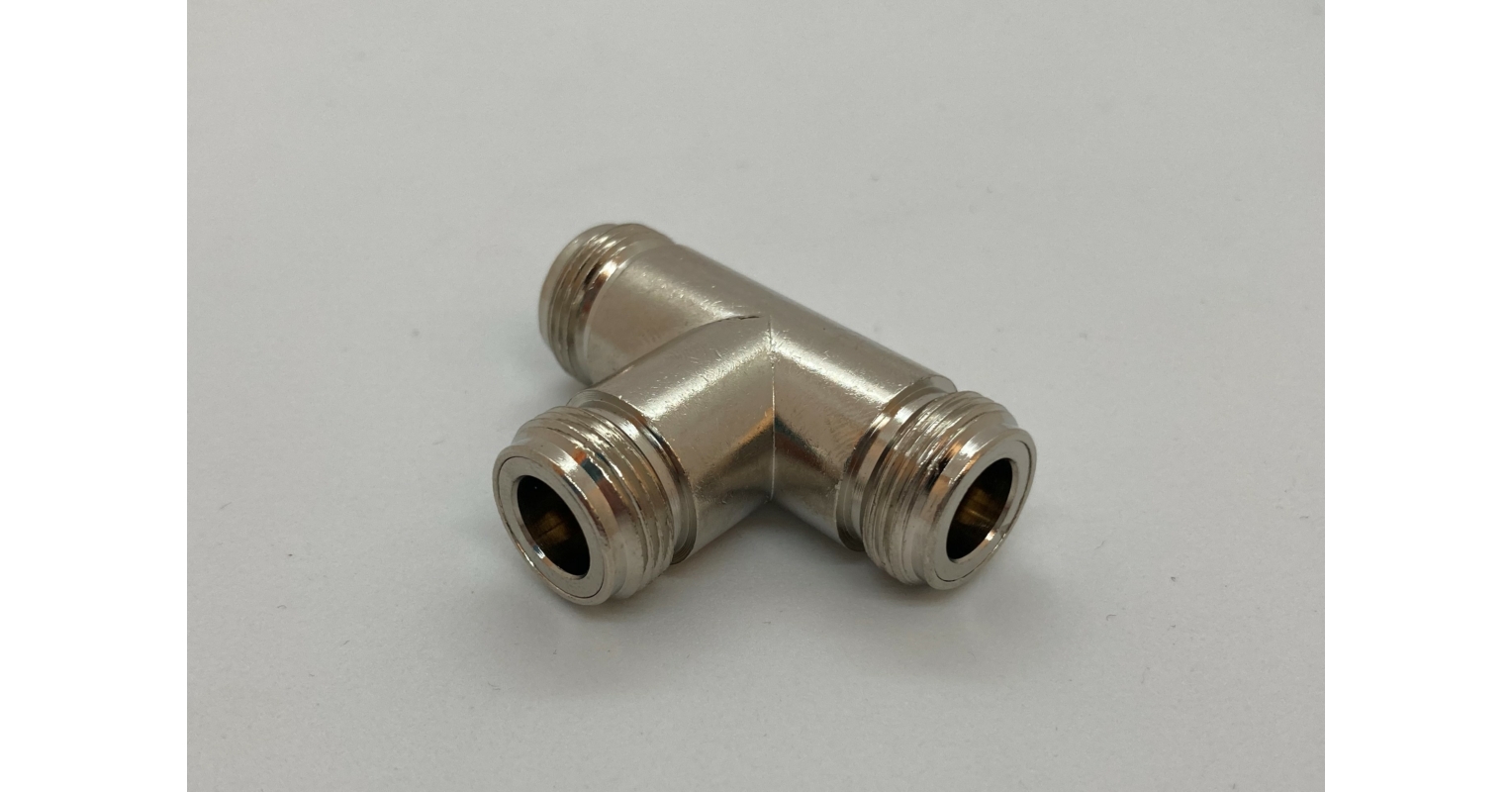 T ADAPTER, TRIPLE FEMALE N 3xA
