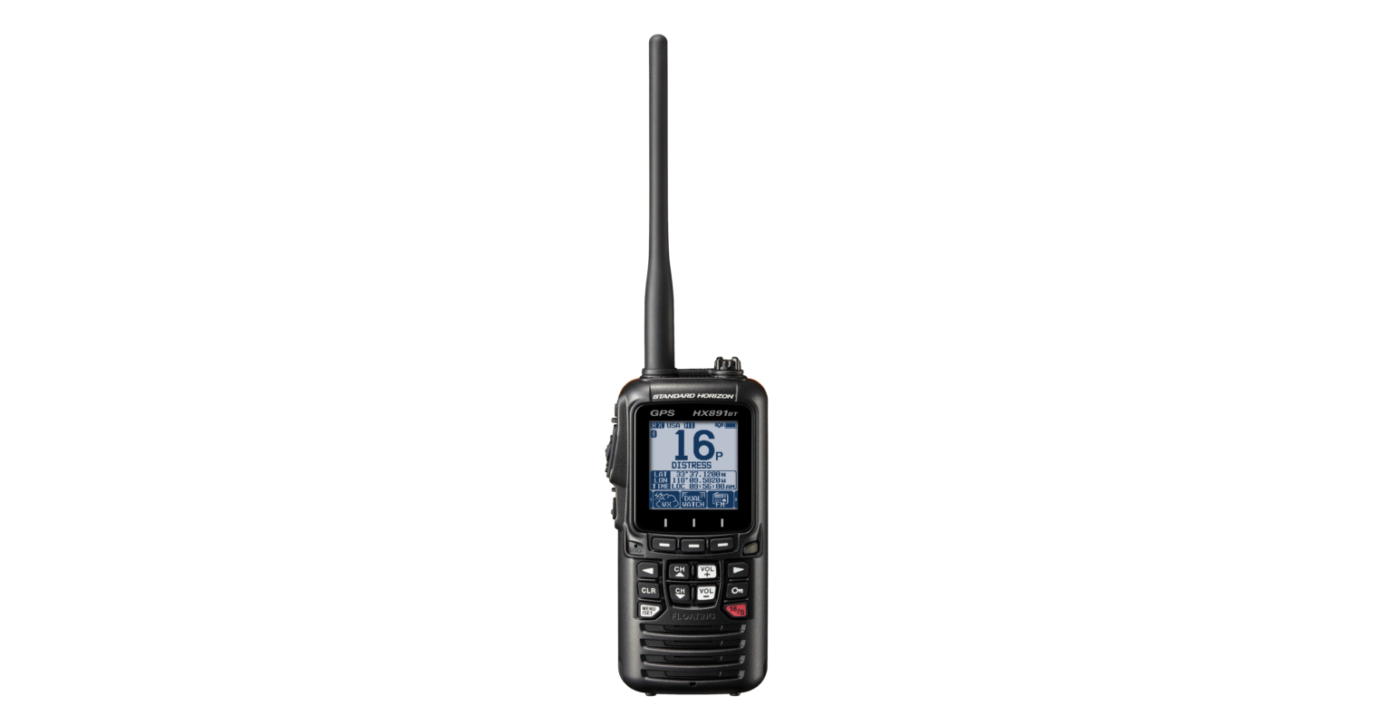 Standard Horizon HX-891BT VHF handheld marine radio DSC/GPS/Bluetooth