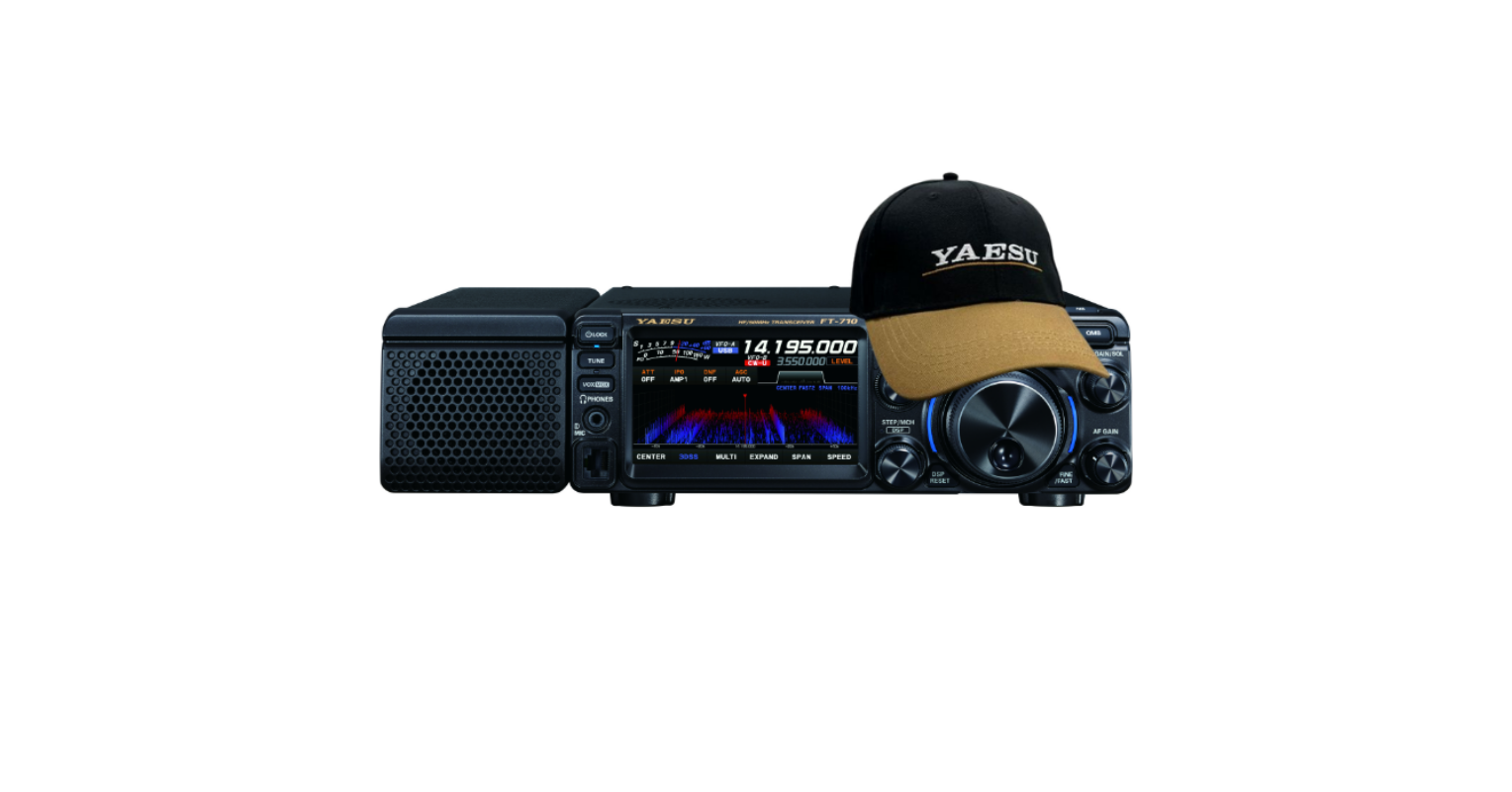Yaesu FT-710 250 MHz, 100 W transceiver HF/6M