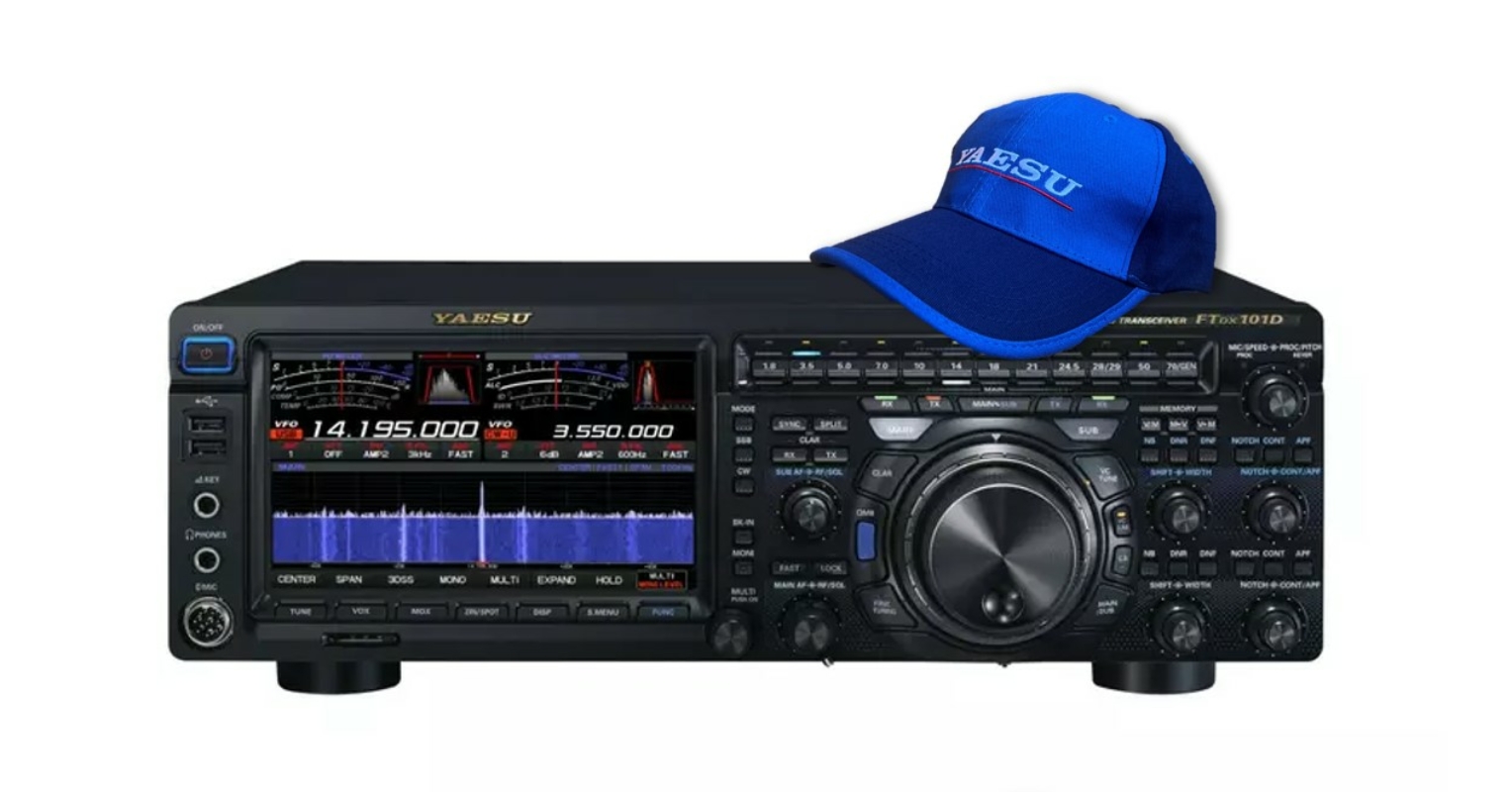 Yaesu FTDX-101D 50 MHz, 100W TRANSCEIVER