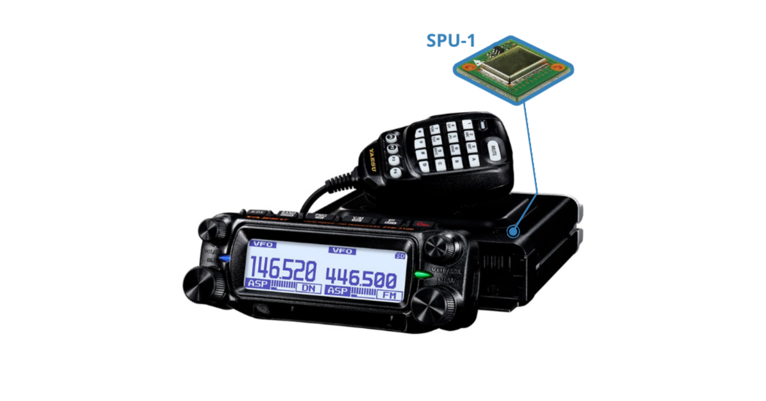 Yaesu FTM-310DE-ASP VHF/UHF kétsávos mobil adóvevő 55W