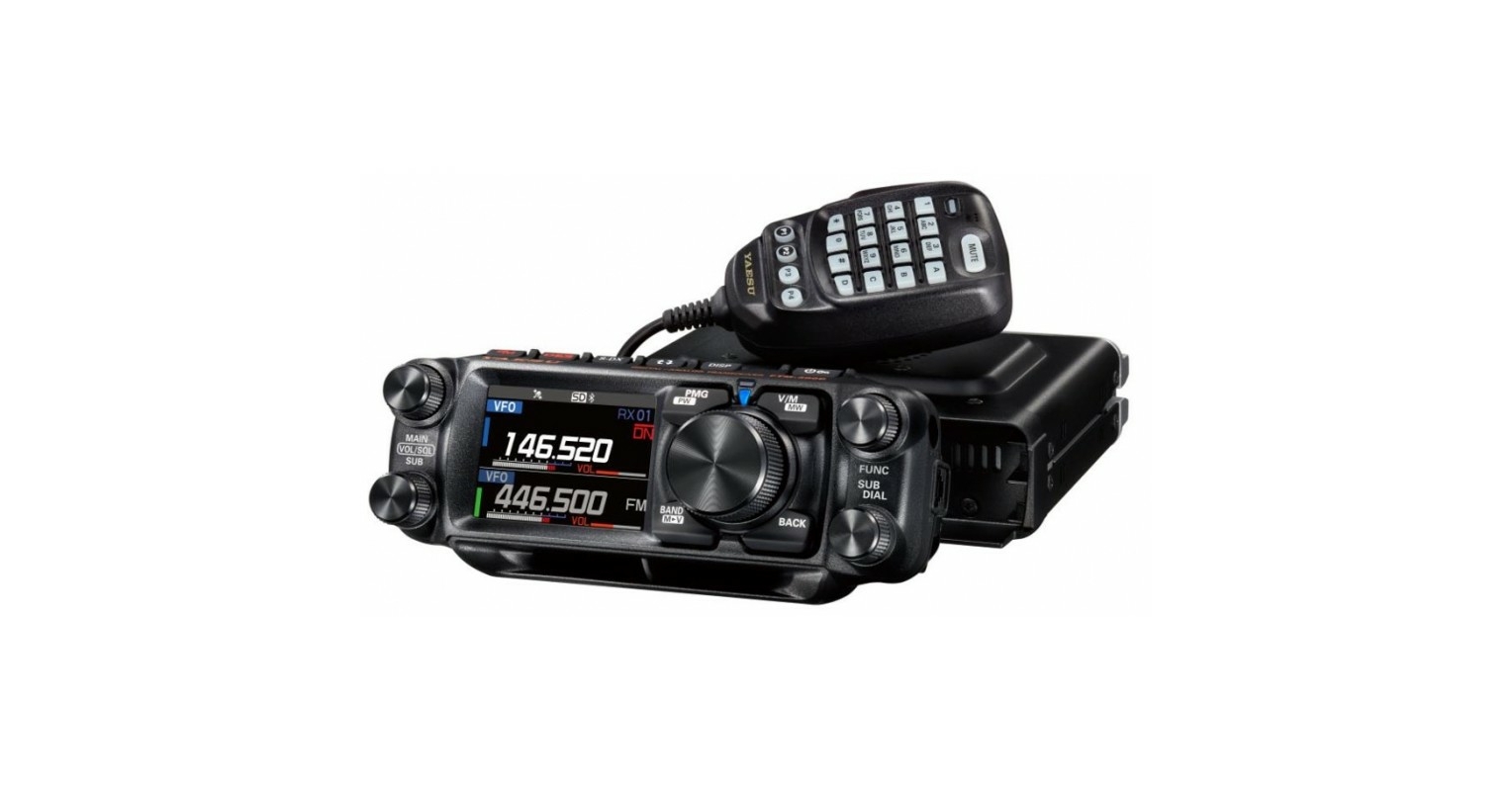 Yaesu FTM-500DE C4FM/FM/VHF/UHF mobile transceiver with 5 year warranty