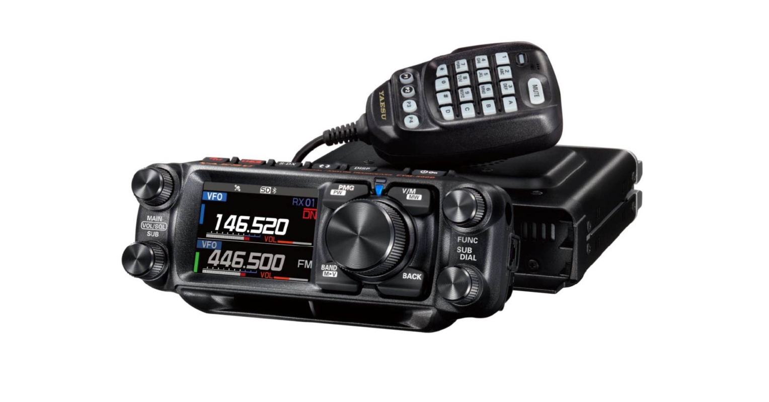 Yaesu FTM-510DE ASP C4FM/FM VHF/UHF dual band mobile transceiver 55W