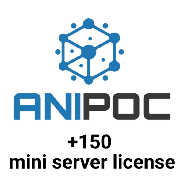 ANIPOC mini server license extension / +150 users