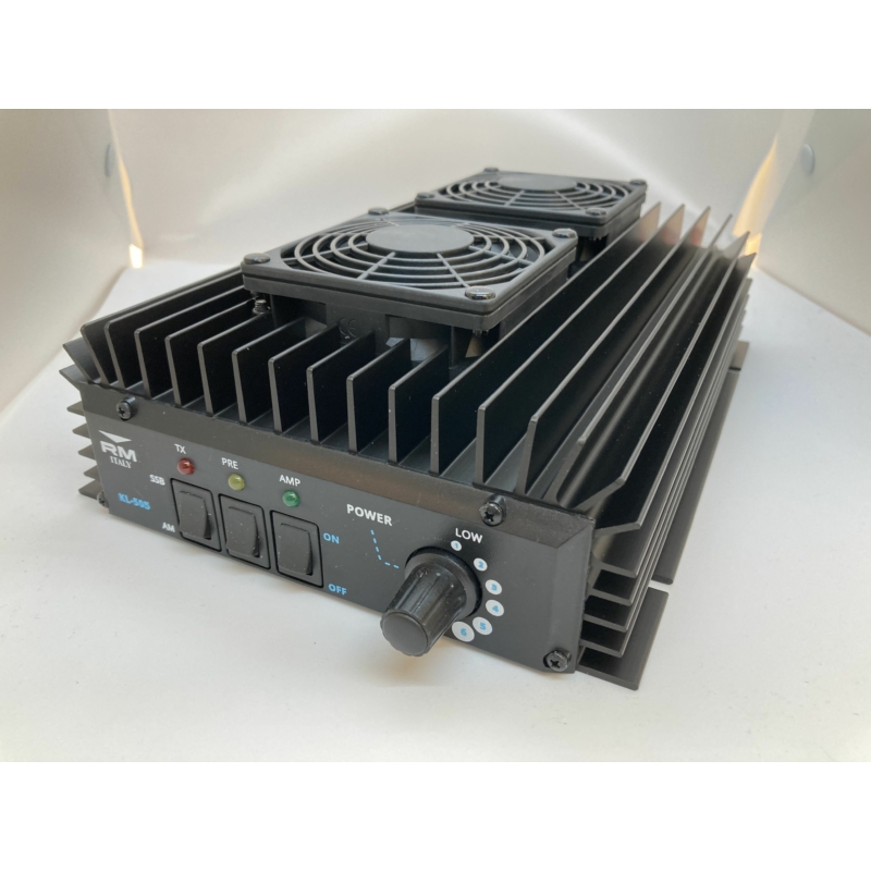 RM ITALY KL505V HF power amplifier with 300W fan