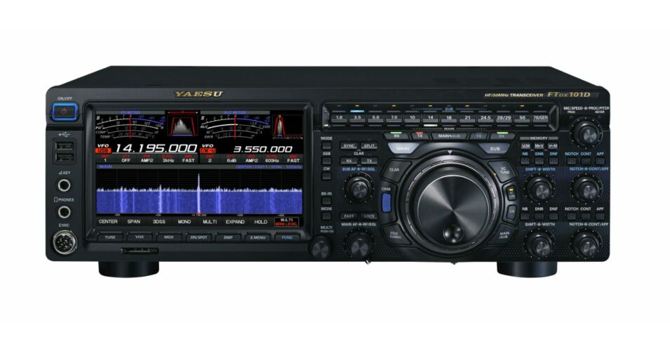 Yaesu FTDX-101D 50 MHz, 100W TRANSCEIVER