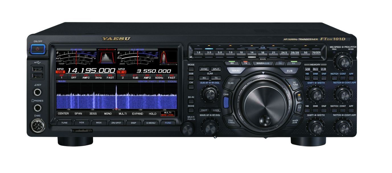 Yaesu FTDX-101D 50 MHz, 100W TRANSCEIVER