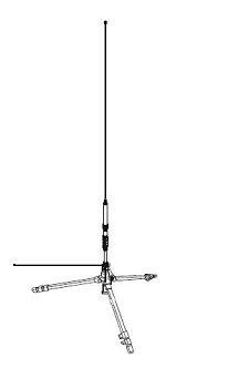 Yaesu ATAS-25 MANUALLY-TUNED PORTABLE ANTENNA